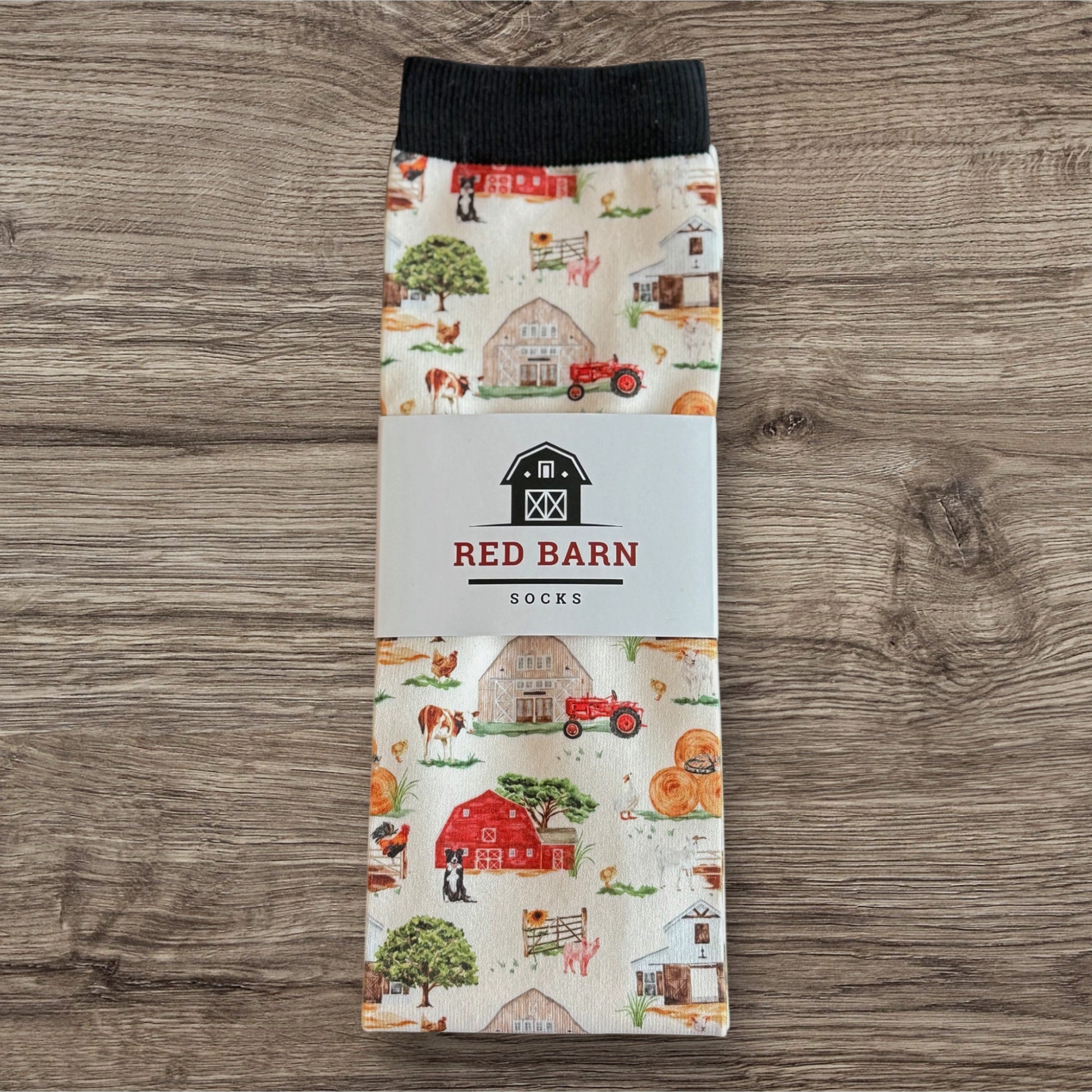 Farm Life – Red Barn Socks
