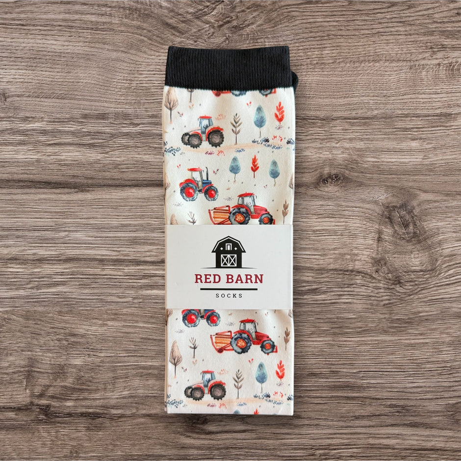Red Barn Socks - Premium Western Boot Socks for All-Day Comfort